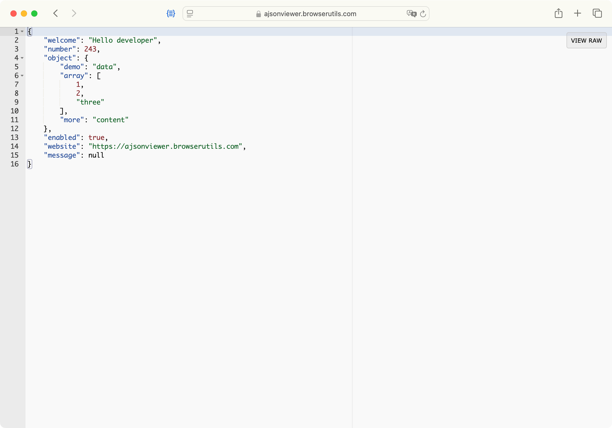 Advanced Json Viewer Transform Json In Your Browser 4980